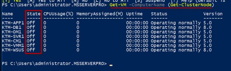 Upgrading The Vm Configuration Version In Windows Server 2016 Hyper V