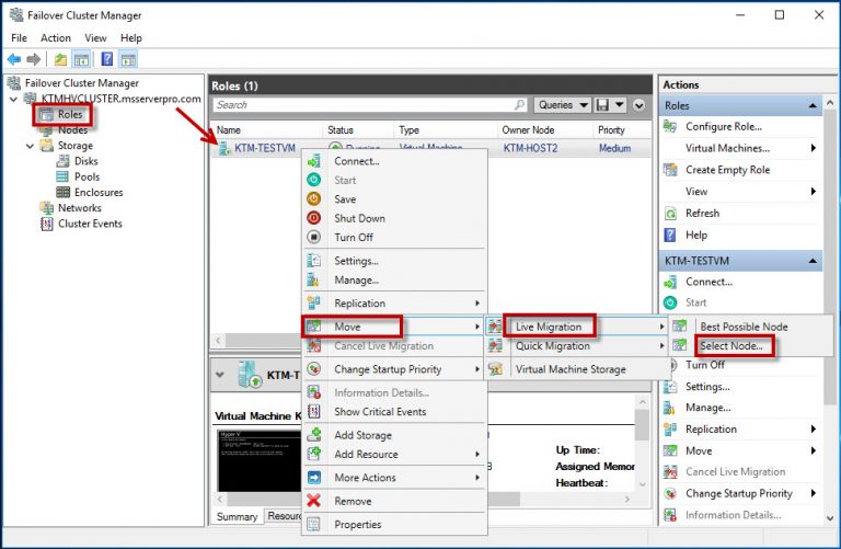 Implementing Failover Clustering with Windows Server 2016 Hyper-V – MS ...