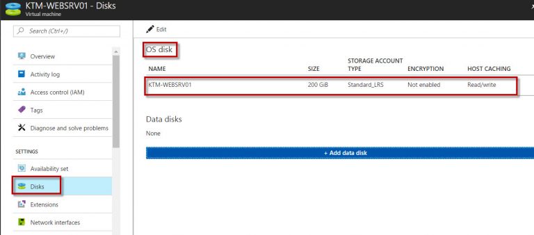 Extend Azure Virtual Machine Os Drive Using Azure Portal Ms Server Pro