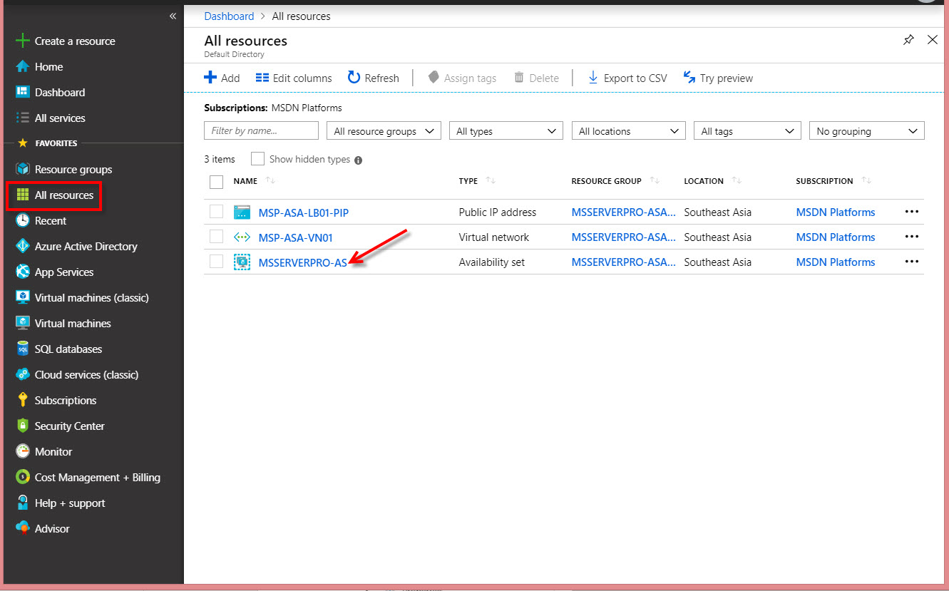 Configuring an Availability Set with the Azure Load Balancer – MS Server Pro